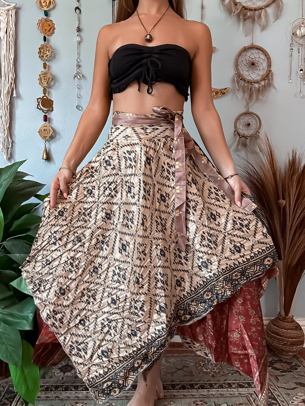 ELOISE REVERSIBLE WRAP SKIRT – ordinaryselenophile