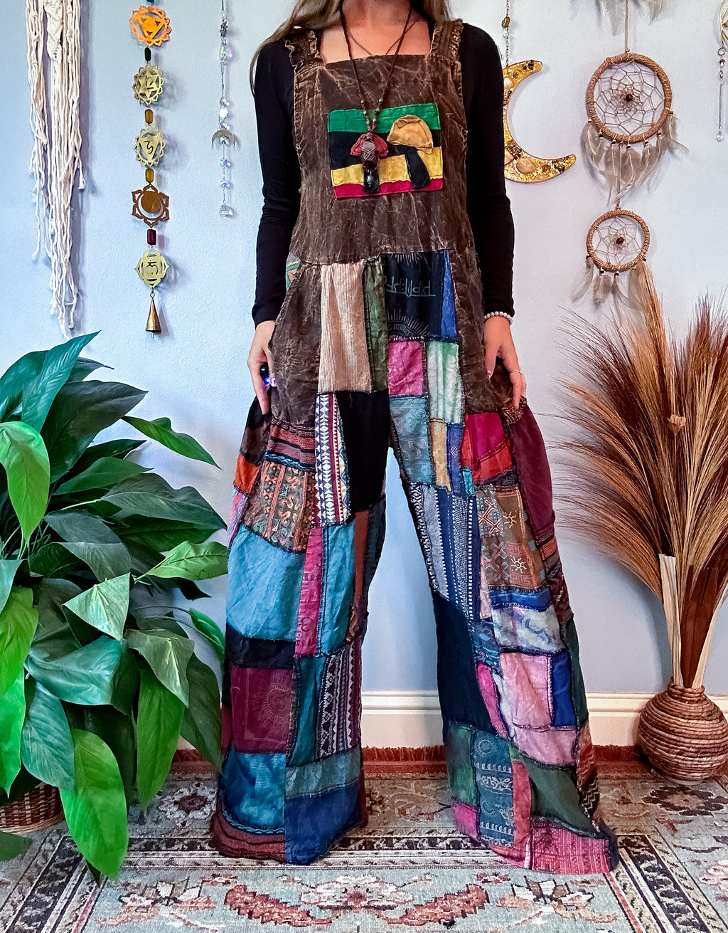 MUSHROOM GARDEN OVERALLS - EARTH – ordinaryselenophile