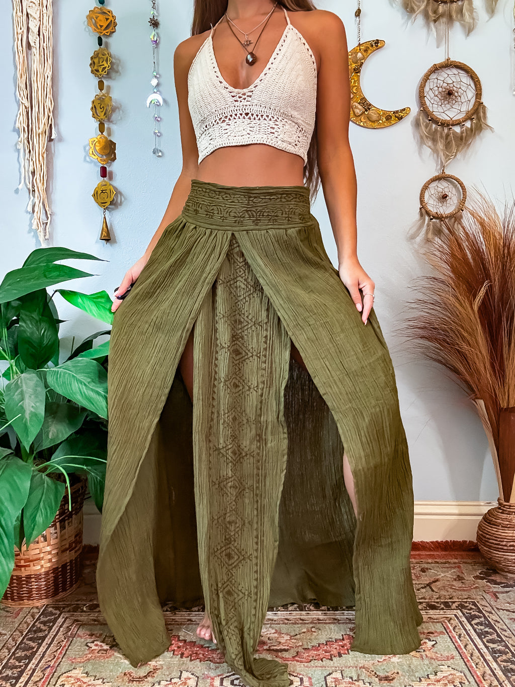 INAYA SPLIT LEG SKIRT – ordinaryselenophile