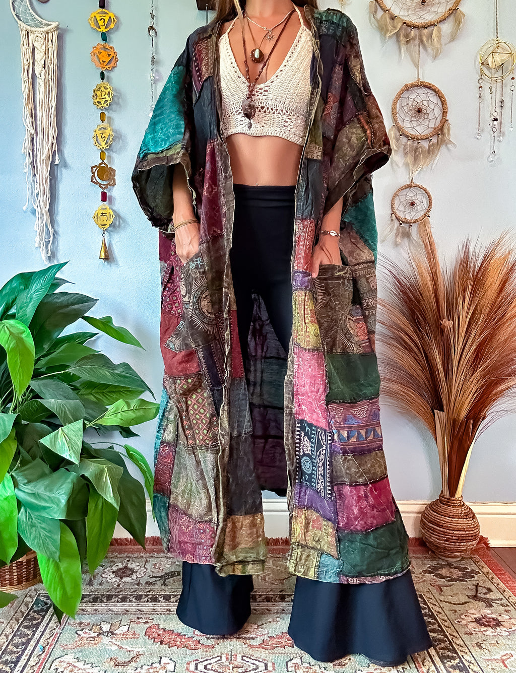 WOODLAND PATCHWORK DUSTER - EARTH – ordinaryselenophile