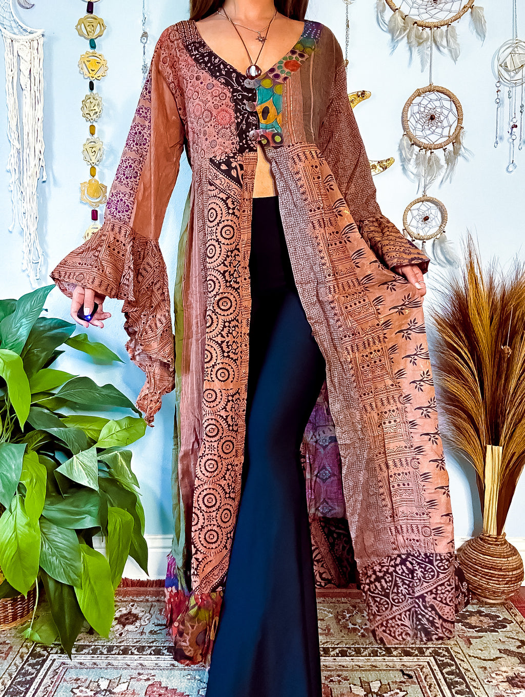 TILY PATCHWORK DUSTER - EARTH – ordinaryselenophile