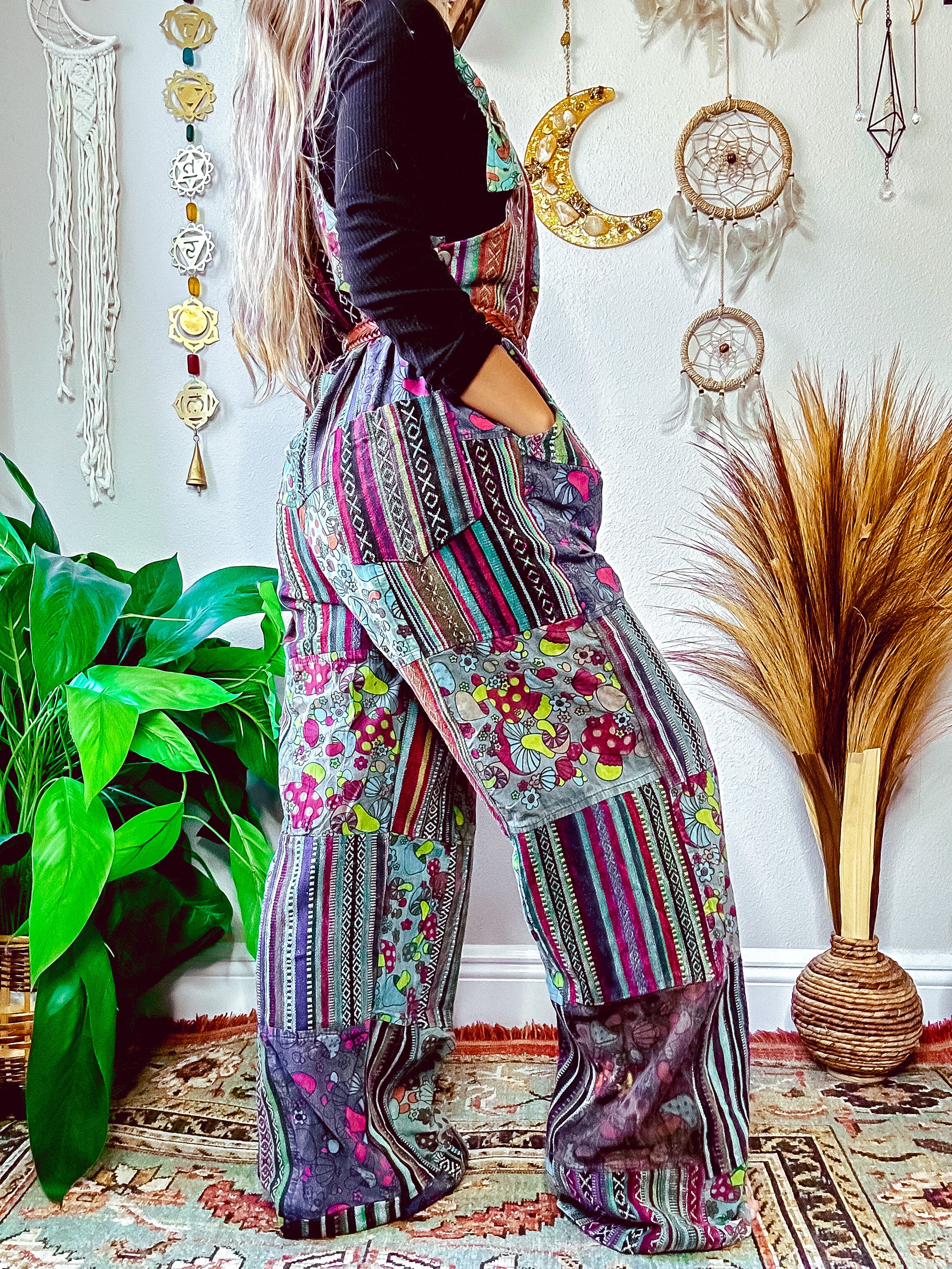 MUSHROOM PATCH OVERALLS – ordinaryselenophile